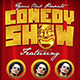 Comedy Show Flyer Template, Print Templates | GraphicRiver