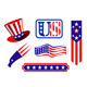 American patriotic symbols, Vectors | GraphicRiver