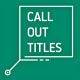 Call-Out Titles, After Effects Project Files | VideoHive