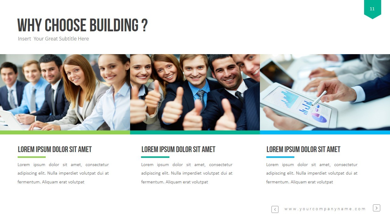 Business Building Powerpoint Presentation, Presentation Templates ...