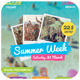 Summer Week Event Flyer, Print Templates | GraphicRiver