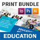 Education Print Bundle, Print Templates | GraphicRiver