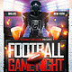 Football Game Night Flyer, Print Templates | GraphicRiver