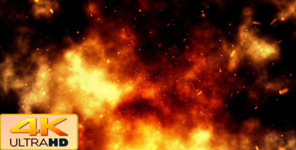 Cinematic Fire Smoke 2, Motion Graphics | VideoHive
