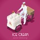 Icecream Man People Isometric, Vectors | GraphicRiver