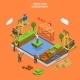 Mobile Game Development Flat Isometric Vector, Vectors | GraphicRiver