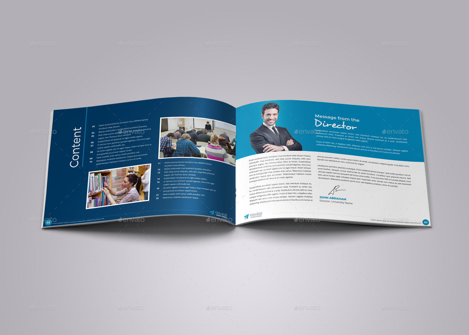 College University Prospectus Brochure v4, Print Templates | GraphicRiver