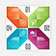 Square Flipped Infographic, Infographics | GraphicRiver