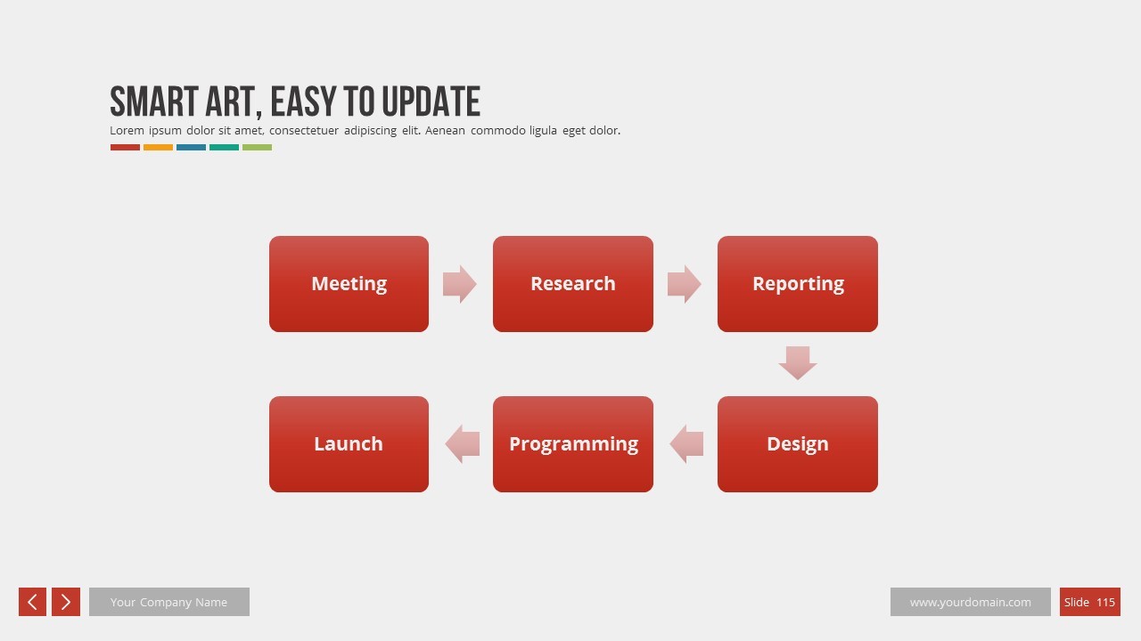 Smart Business PowerPoint Presentation Template, Presentation Templates