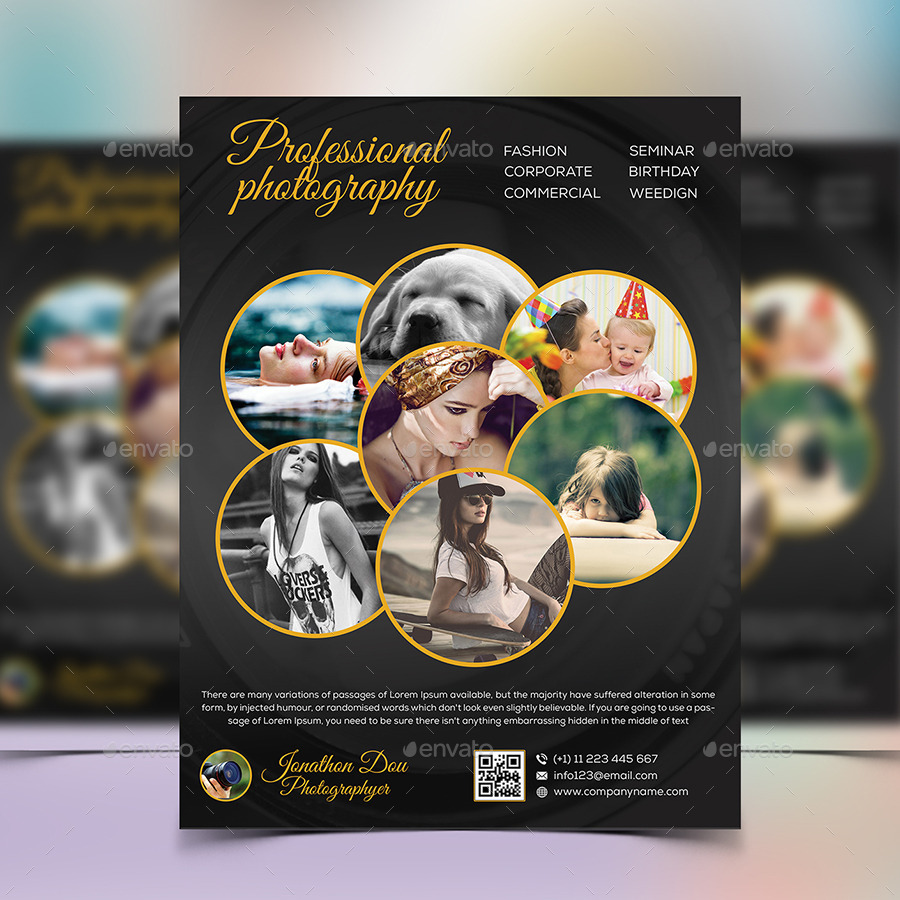Photography Flyer, Print Templates | GraphicRiver