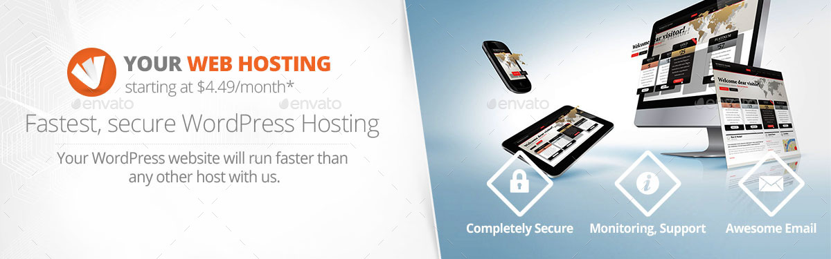 Web Hosting & Design Web Sliders 8 Designs by zokamaric | GraphicRiver