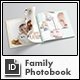 Photobook Family Memories Album Template - 30x30cm, Print Templates