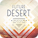 Future Desert Flyer, Print Templates | GraphicRiver