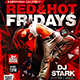 Red&Hot Fridays Flyer Konnekt, Print Templates | GraphicRiver