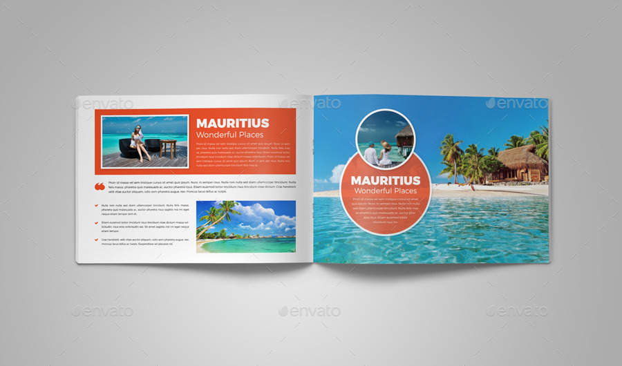 Travel Agency Brochure Catalog v2, Print Templates | GraphicRiver