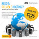 Web Hosting Banner, Web Elements | GraphicRiver