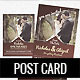 Wedding and Marriage Post Card Template, Print Templates | GraphicRiver