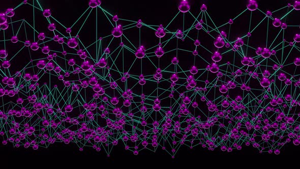 Pink Plexus Geometry, Motion Graphics | VideoHive