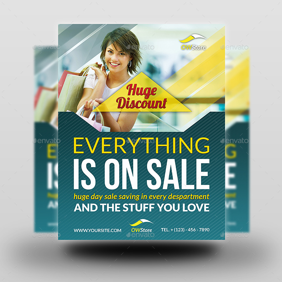 Shop - Market Flyer Template Vol.2, Print Templates | GraphicRiver