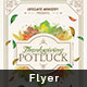 Fall Potluck Flyer, Print Templates | GraphicRiver