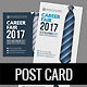 Career Fair Post Card Template, Print Templates | GraphicRiver