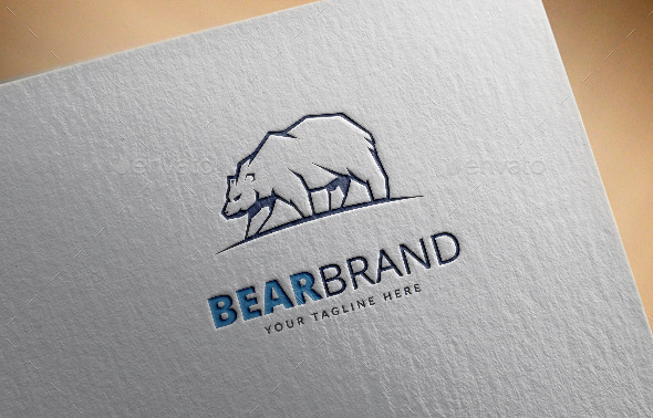 Bear Brand Logo Template, Logo Templates | GraphicRiver