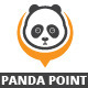 Panda Point Logo Template, Logo Templates | GraphicRiver