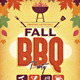 Autumn Fall BBQ Party, Print Templates | GraphicRiver