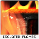 Isolated Fire, Isolated Objects | GraphicRiver