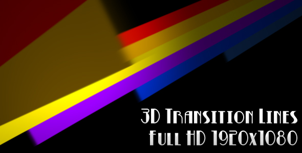 3D Lines Transition Pack, Motion Graphics | VideoHive