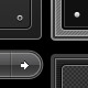 Black and Dark Web Design Elements, Web Elements | GraphicRiver
