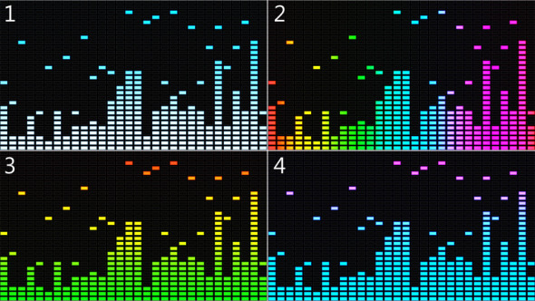 VJ Equalizer Music Spectrum, Motion Graphics | VideoHive
