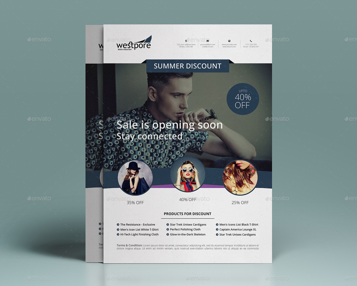 Discount Flyer, Print Templates | GraphicRiver