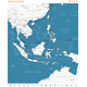 Southeast Asia Map and Navigation Labels, Vectors | GraphicRiver