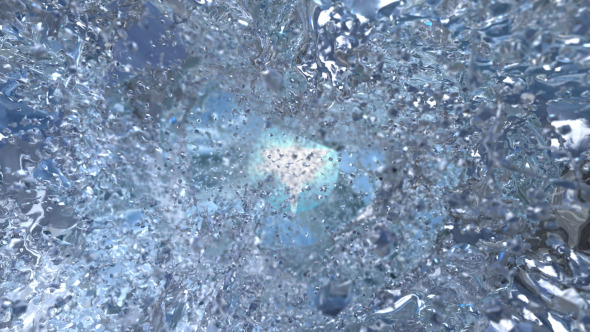 Ice Explosion Background, Motion Graphics | VideoHive