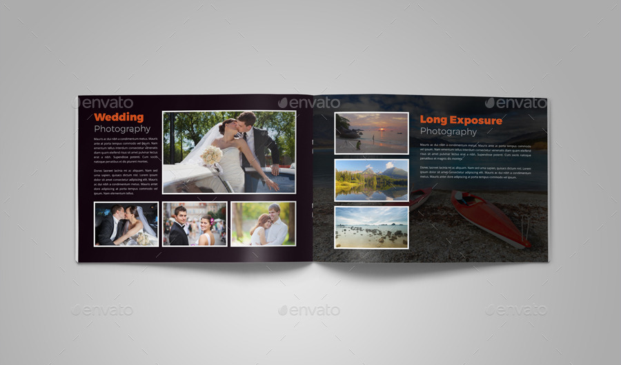Photography Brochure Catalog InDesign Template, Print Templates ...