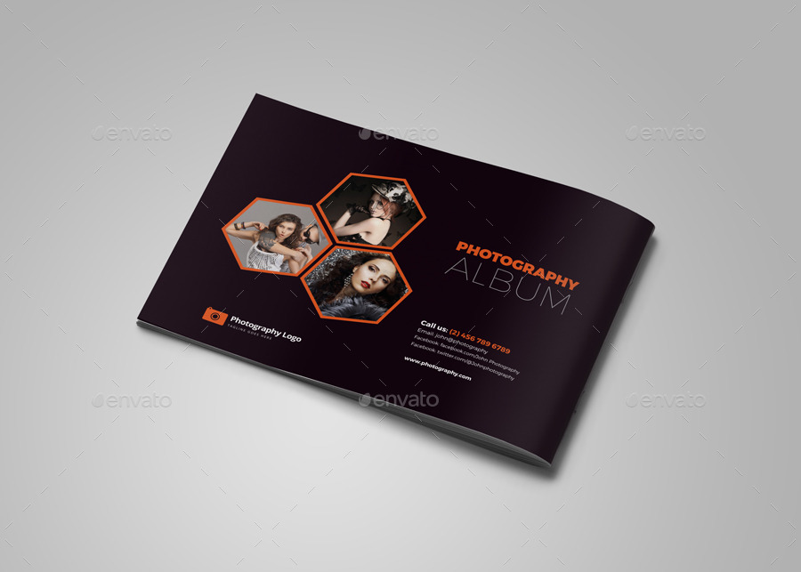 Photography Brochure Catalog InDesign Template, Print Templates ...