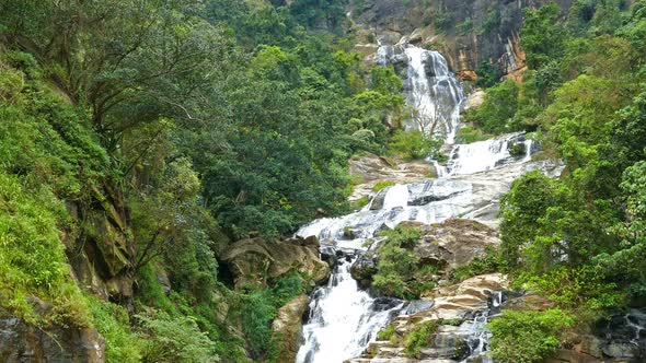 Waterfall Ella In Sri Lanka 2, Stock Footage | VideoHive