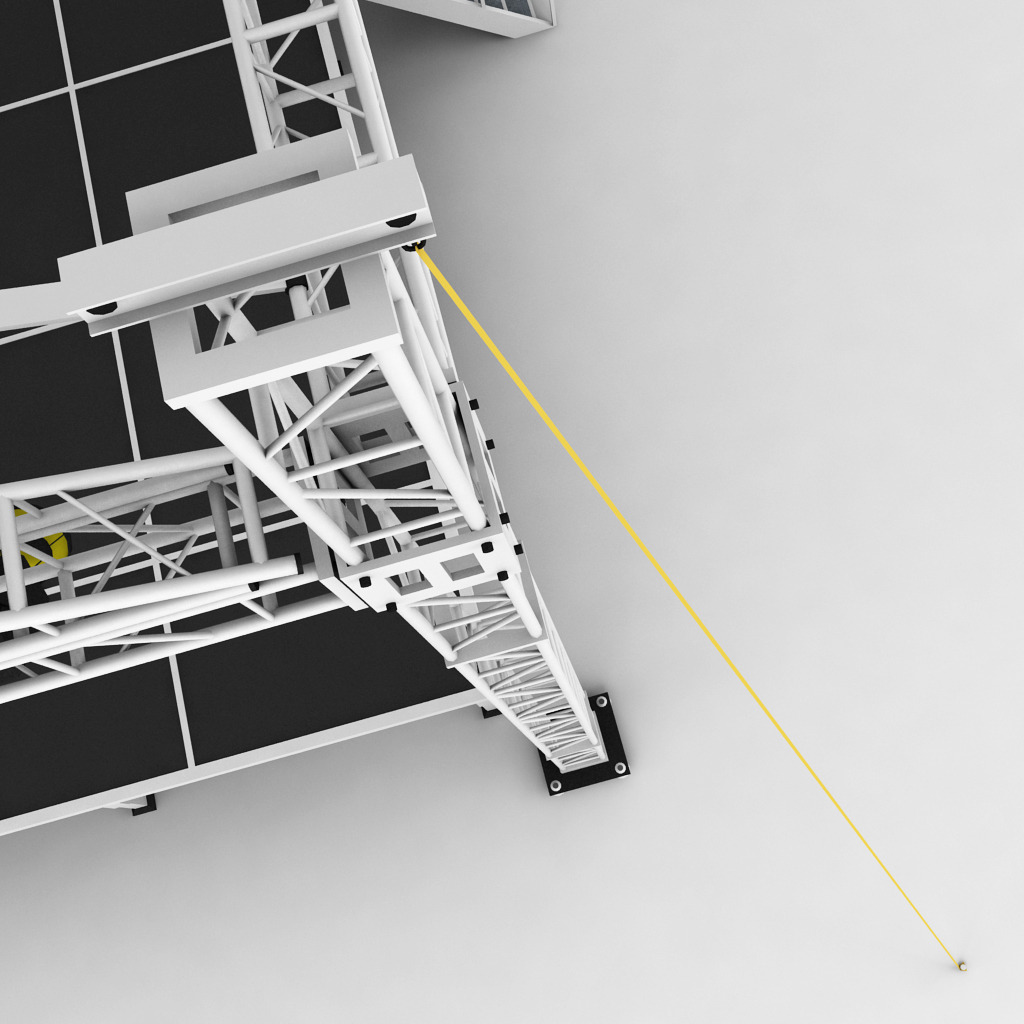 Music stage platform scaffolding by kr3atura | 3DOcean