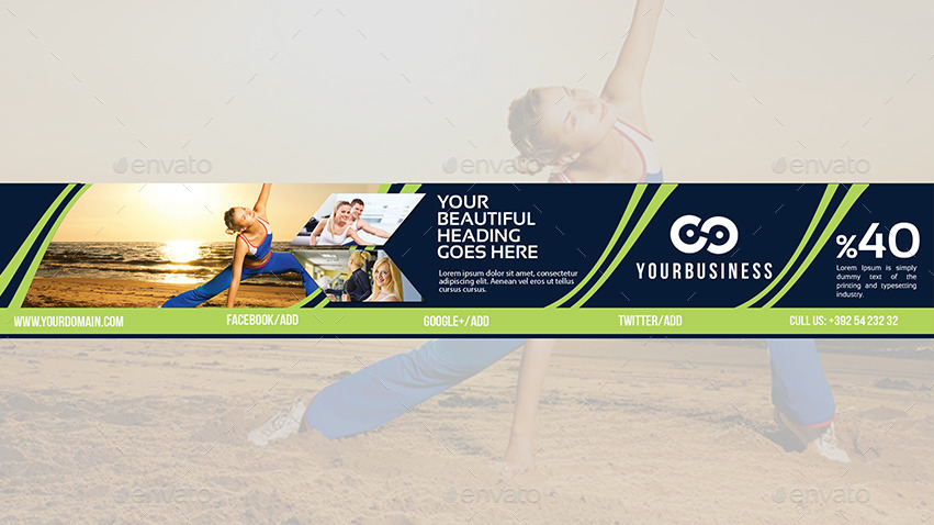 Ultimate You Tube Banner , Web Elements | GraphicRiver