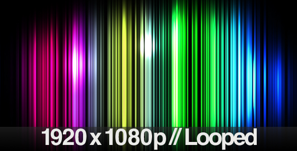Thin Lines Background Loop - Multi-Colored, Motion Graphics | VideoHive