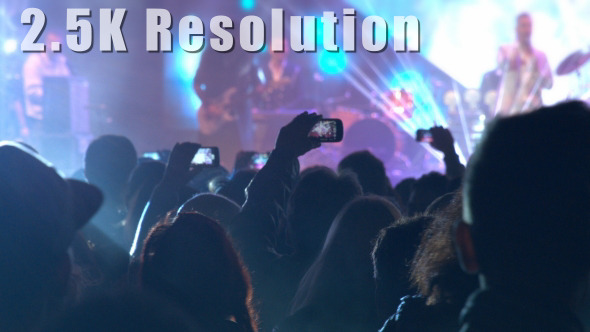 Filming the Concert, Stock Footage | VideoHive