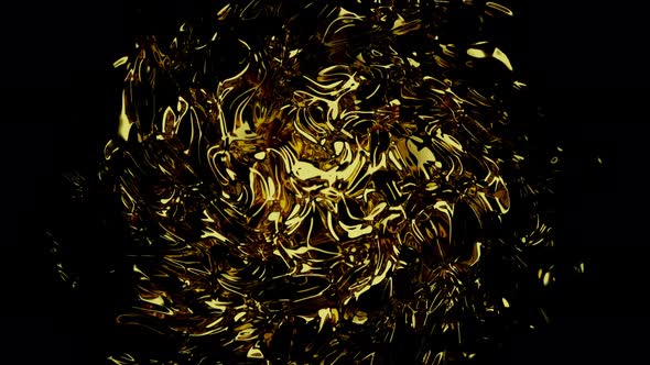 Abstract Gold Background, Motion Graphics | VideoHive