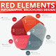 Red Info Graphic Elements Design by mamanamsai | GraphicRiver