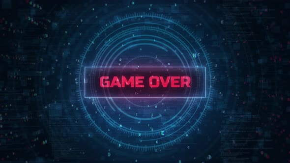 Game Over 4K, Motion Graphics | VideoHive