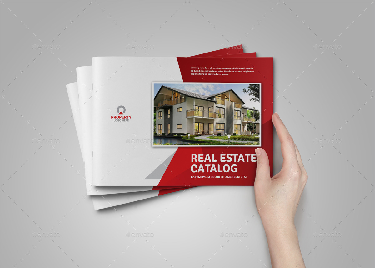 Real Estate Property Brochure Catalog v6, Print Templates | GraphicRiver