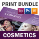 Cosmetics Print Bundle, Print Templates | GraphicRiver