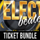 3 in 1 Special Party Event Ticket Bundle V01, Print Templates ...