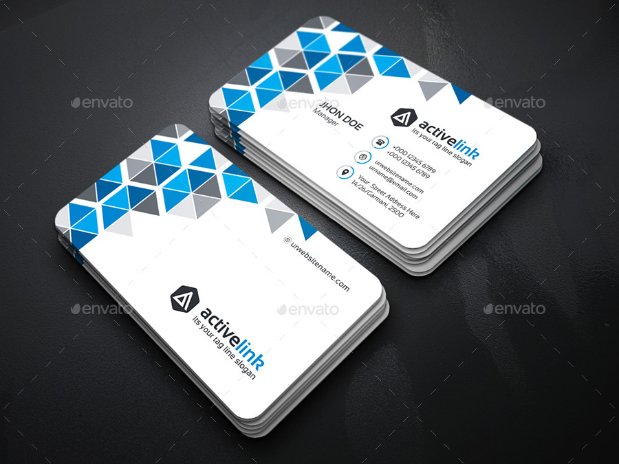 Active Link Business Card, Print Templates | GraphicRiver