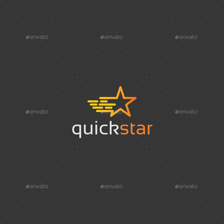 Quickstar Logo Template, Logo Templates | GraphicRiver